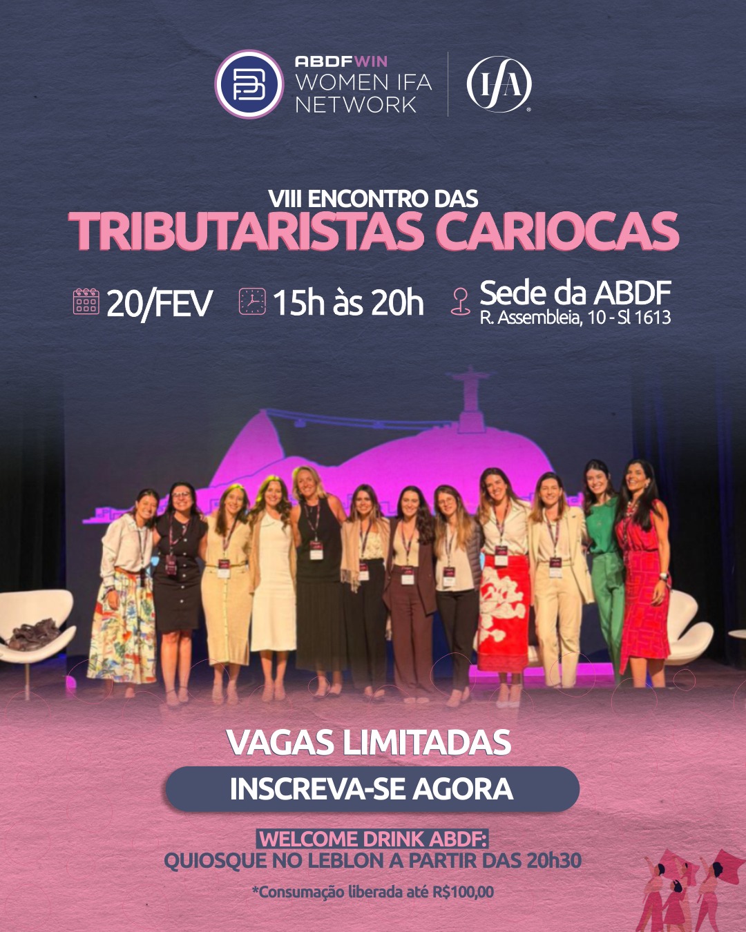 VIII Encontro das tributaristas cariocas – ABDF